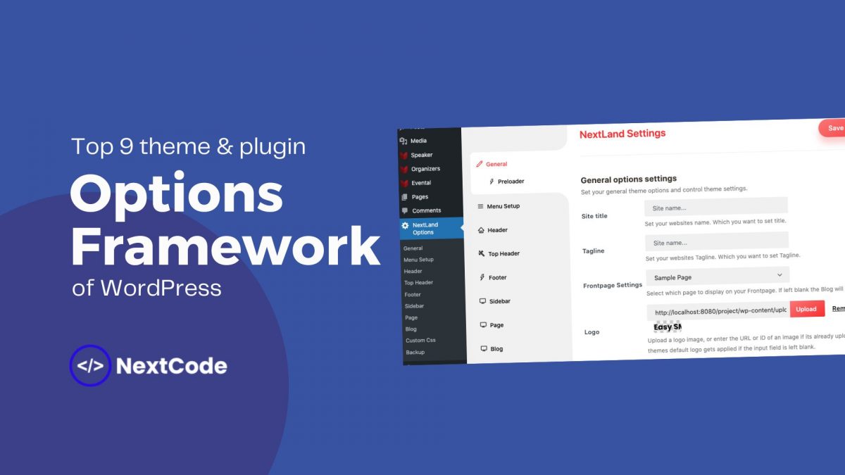 Top 9 Wordpress Theme Or Plugin Options Framework Themedev